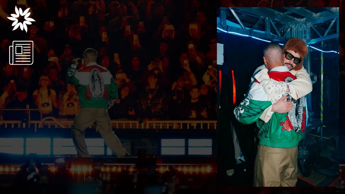 Bad Bunny and J Balvin Reunite on Stage in Mexico City