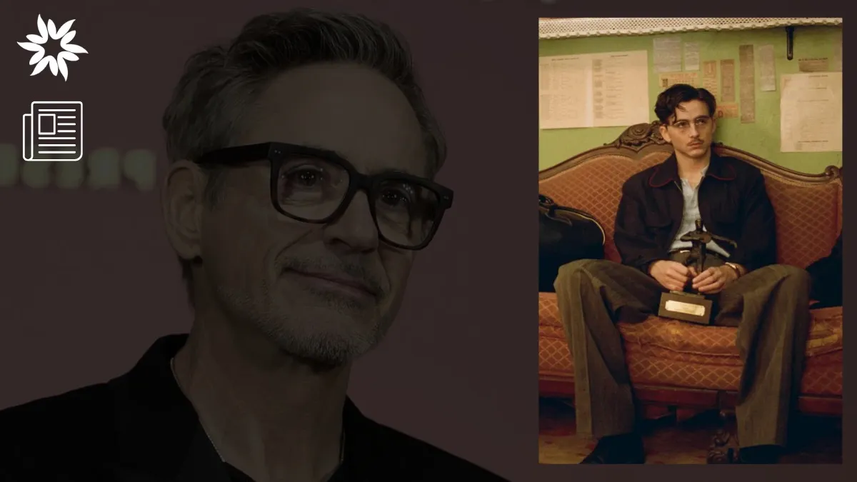 Robert Downey Jr. Hails Timothée Chalamet’s Marty Supreme